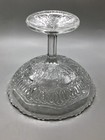 Lovely Higbee Yoke And Circle Compote Pedestal Bowl Early American ...