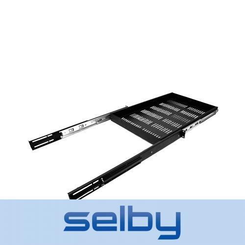 1U 1RU Sliding Shelf 26" Inch Deep Vented for 19" Rack System Server ...