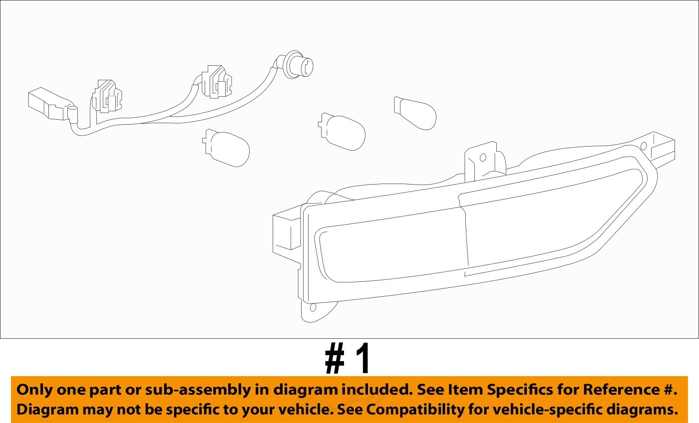 Chevrolet GM OEM Left-Combo Lamp Assy 42663537 | eBay