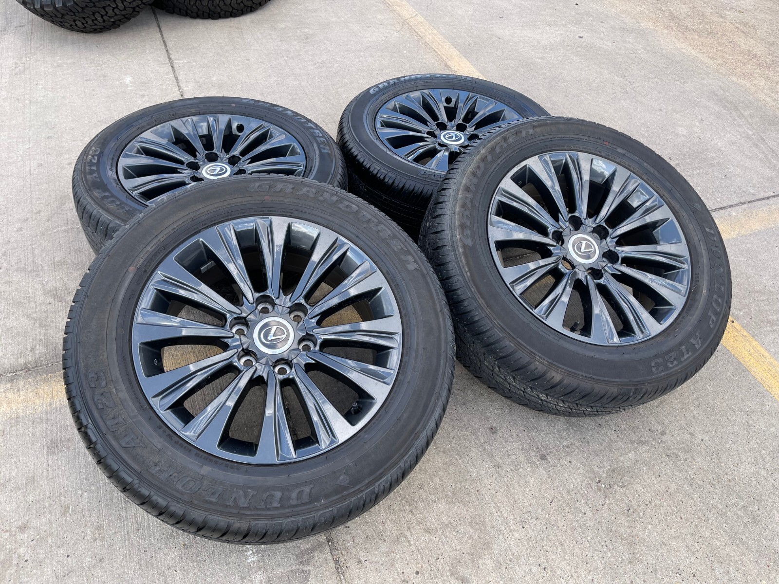 19" Lexus GX460 GX470 Tacoma 4Runner OEM 74388 wheels rims 2022 2023 ...