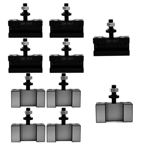 10 Set AXA #1 250-101 XL Oversize Quick Change Tool Post Turning ...