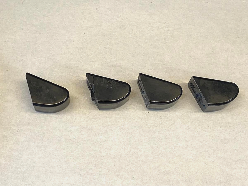 57 1957 Chevy Heater Control Chrome Face & Bezel Trim & Lens NICE ...