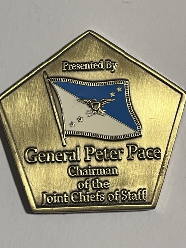 Chairman Joint Chiefs of Staff CJCS General Peter Pace Challenge Coin ...