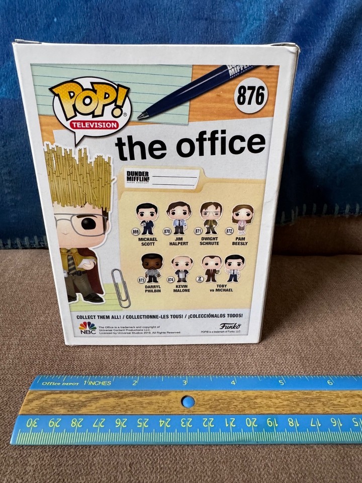 Funko Pop The Office Dwight Schrute Hay King Walmart Exclusive #876 | eBay