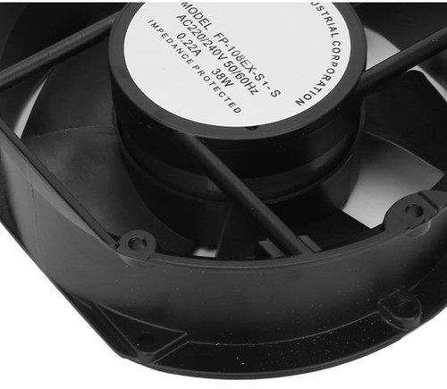 Commonwealth FP-108EX Aluminum frame cooling fan 220/240V 0.29A ...