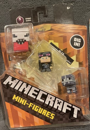 Minecraft Spooky Series 9 SHAM, ALEX ENDERMAN HOODIE, MUMMIFIED SHEEP 3 ...