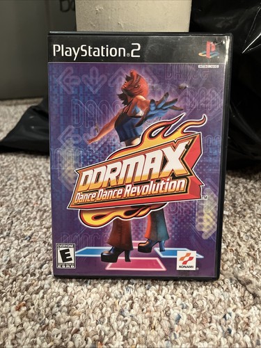 DDR MAX: Dance Dance Revolution (Sony PlayStation 2) Complete In Box ...