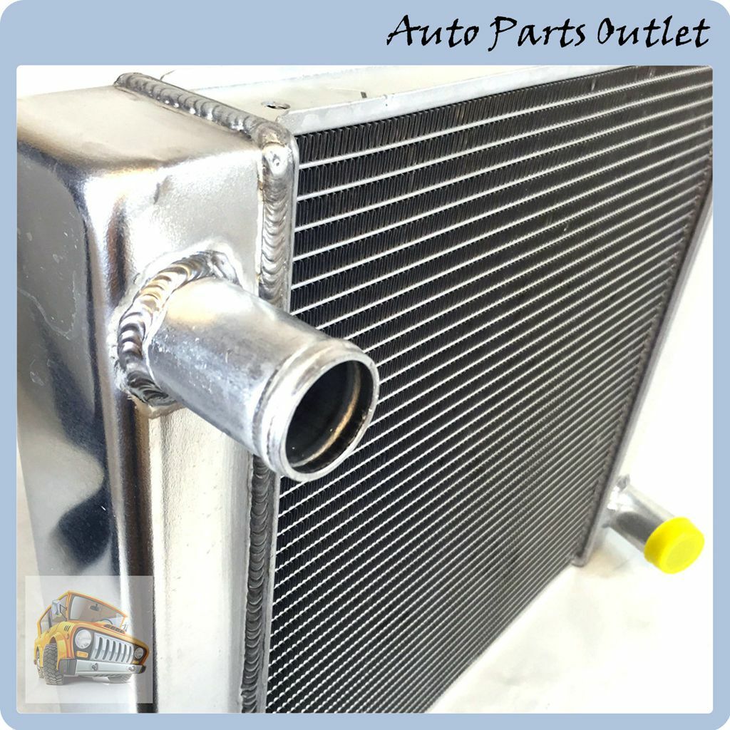 917-347-22 Universal Chevy GM 2 Row Single Pass Aluminum Radiator 22"x ...
