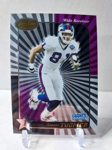2000 Leaf Certified Football #61 Amani Toomer New York Giants | eBay