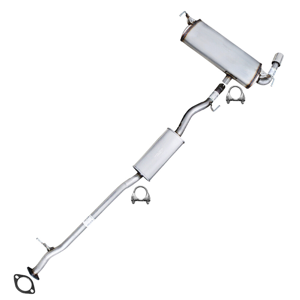 Stainless Muffler Resonator Assembly fits 08-13 Rogue & 14 Rogue Select ...