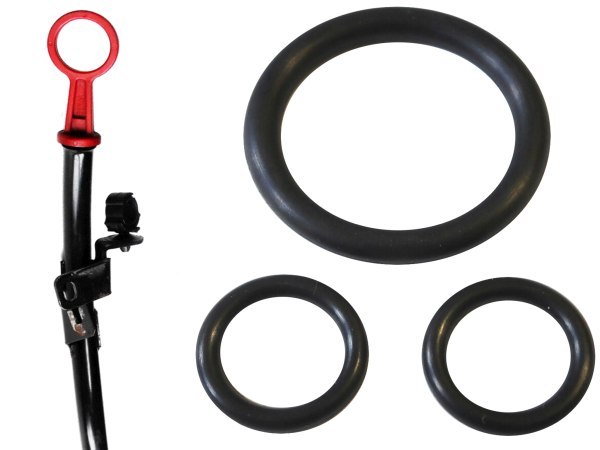 FOR BMW E23 E24 E30 E36 E38 E39 E46 Engine Oil Dipstick Guide Tube 3 O ...
