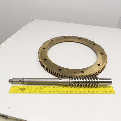 B-Axis Rotary Table Worm & Worm Gear 550mm OD 425mm ID 110T | eBay