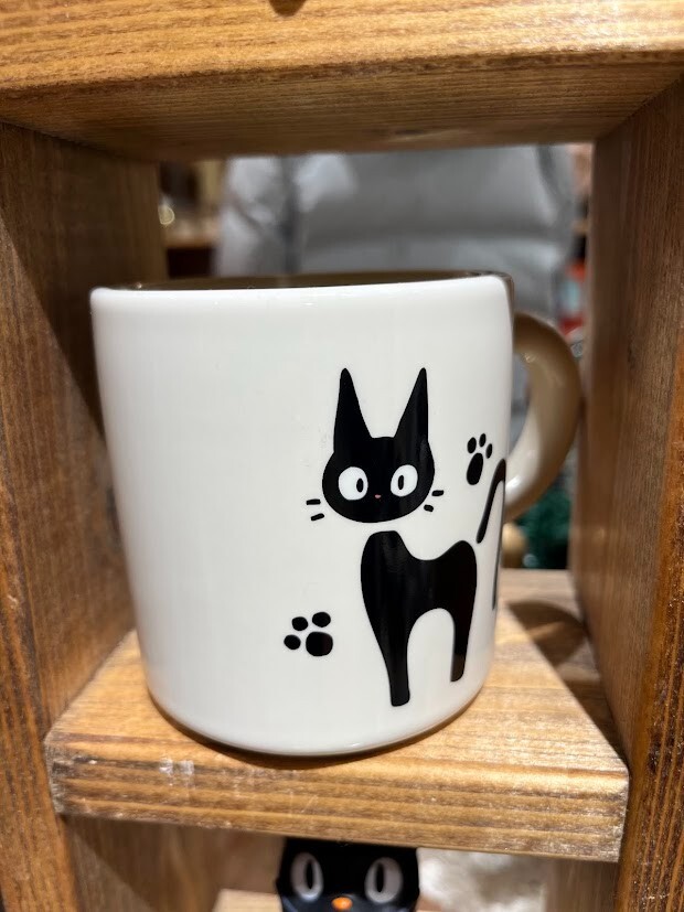 Studio Ghibli Kiki's Delivery Service JIJI Mug 3 color SET kawaii NEW ...