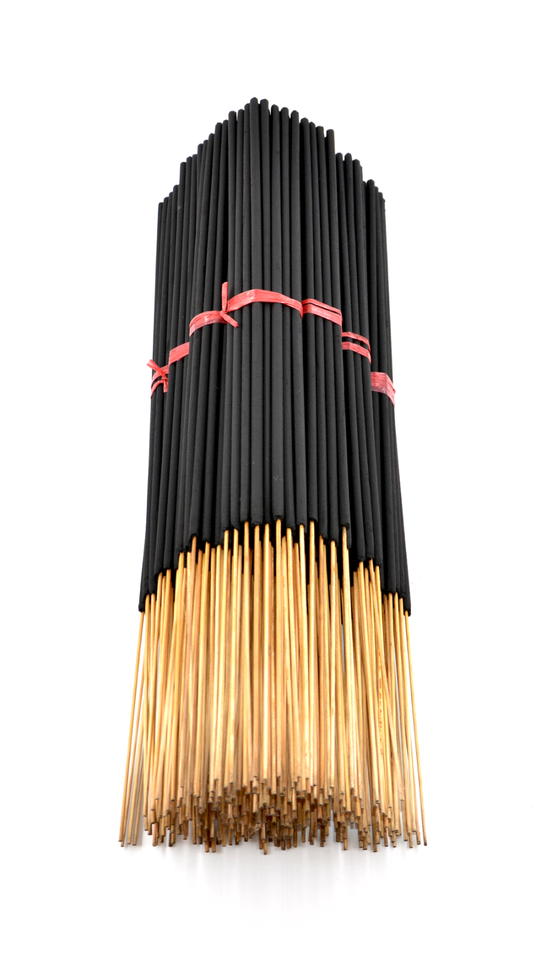 UNSCENTED Jumbo Incense Sticks 19" Long Charcoal Black Extra Large Bulk ...