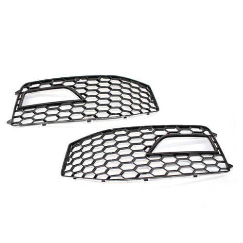 For Audi A4 B8.5 RS4 S-Line 13-15 Front Bumper Fog Light Grille Grill ...