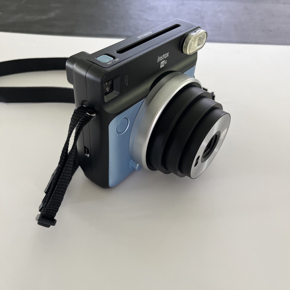 Fujifilm Instax Square SQ6 Instant Film Camera Discontinued Blue Tested ...
