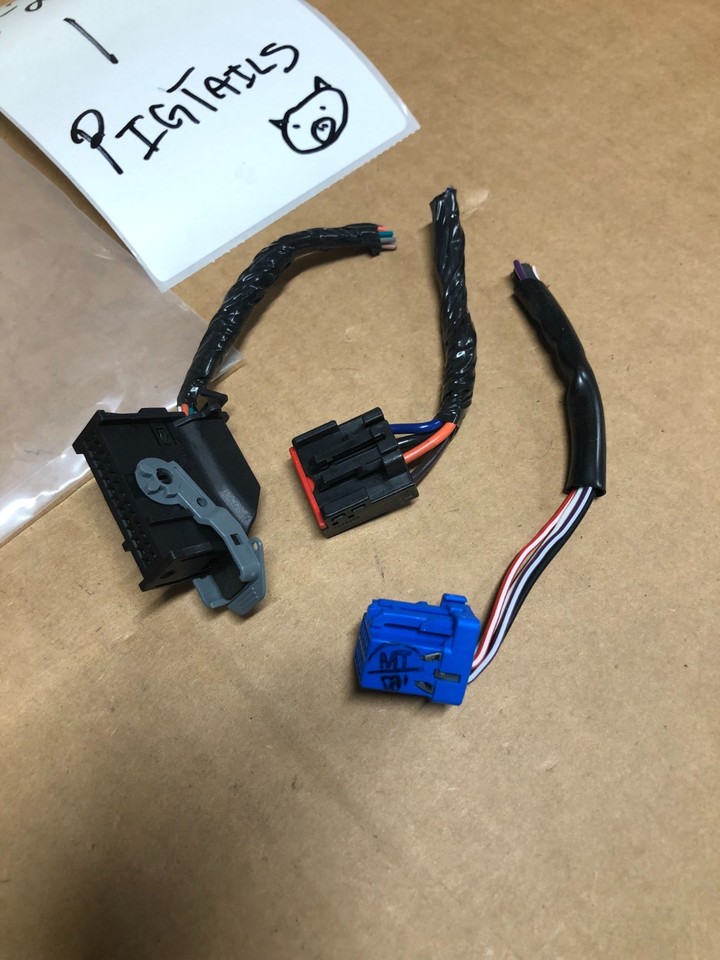 03-06 Silverado Sierra PASSENGER WINDOW SWITCH WIRE HARNESS PIGTAIL ...