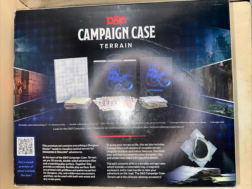 D&D CAMPAIGN CASE TERRAIN, New & Sealed Dungeons And Dragons | eBay