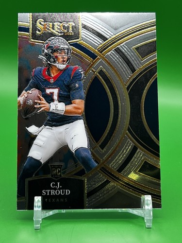 2023 Panini NFL Select #183 C.J. Stroud RC Premier Level Houston Texans ...