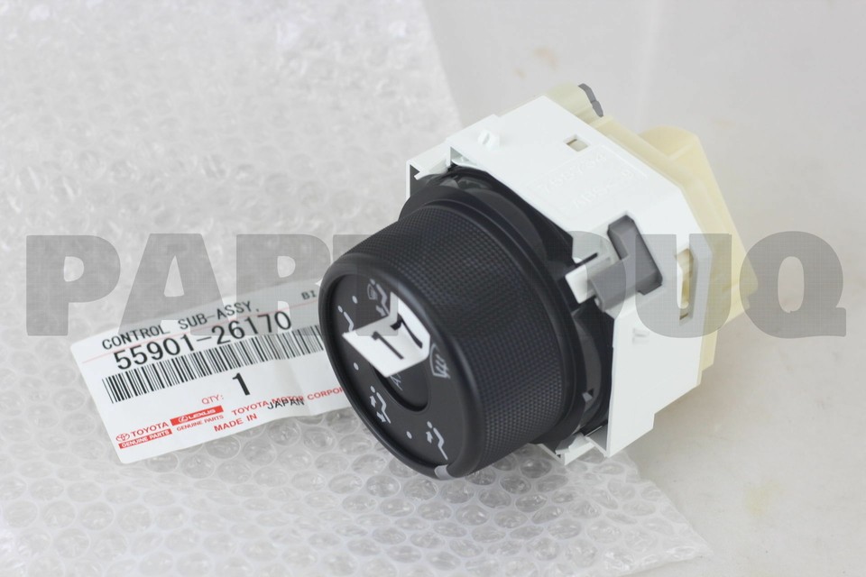 5590126170 Genuine Toyota KNOB, HEATER CONTROL 55901-26170 | eBay