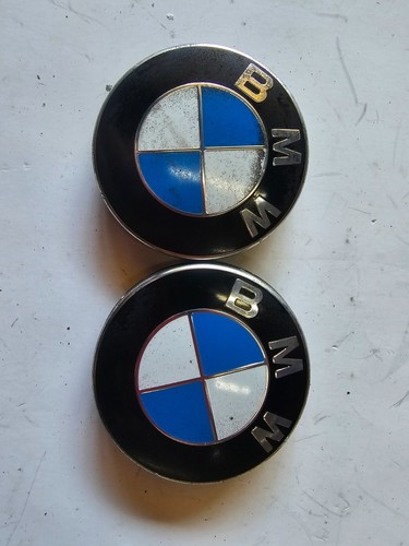 92-24 BMW 3 4 5 6 7 Series OEM Wheel Center Cap Pair 36-13-6-783-536-04 ...