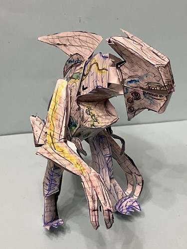 ORIGAMI Exquisite Basics Godzilla: Pacific Rim 2013 Kaiju Monster ...