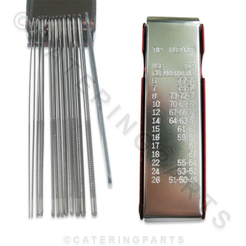 GAS JET INJECTOR NOZZLE CLEANER TOOL SET FOR BLOCKED JETS PILOT BURNERS ...