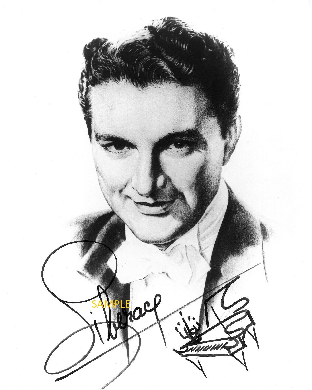 LIBERACE REPRINT 8X10 PHOTO SIGNED AUTOGRAPHED PICTURE CHRISTMAS MAN ...