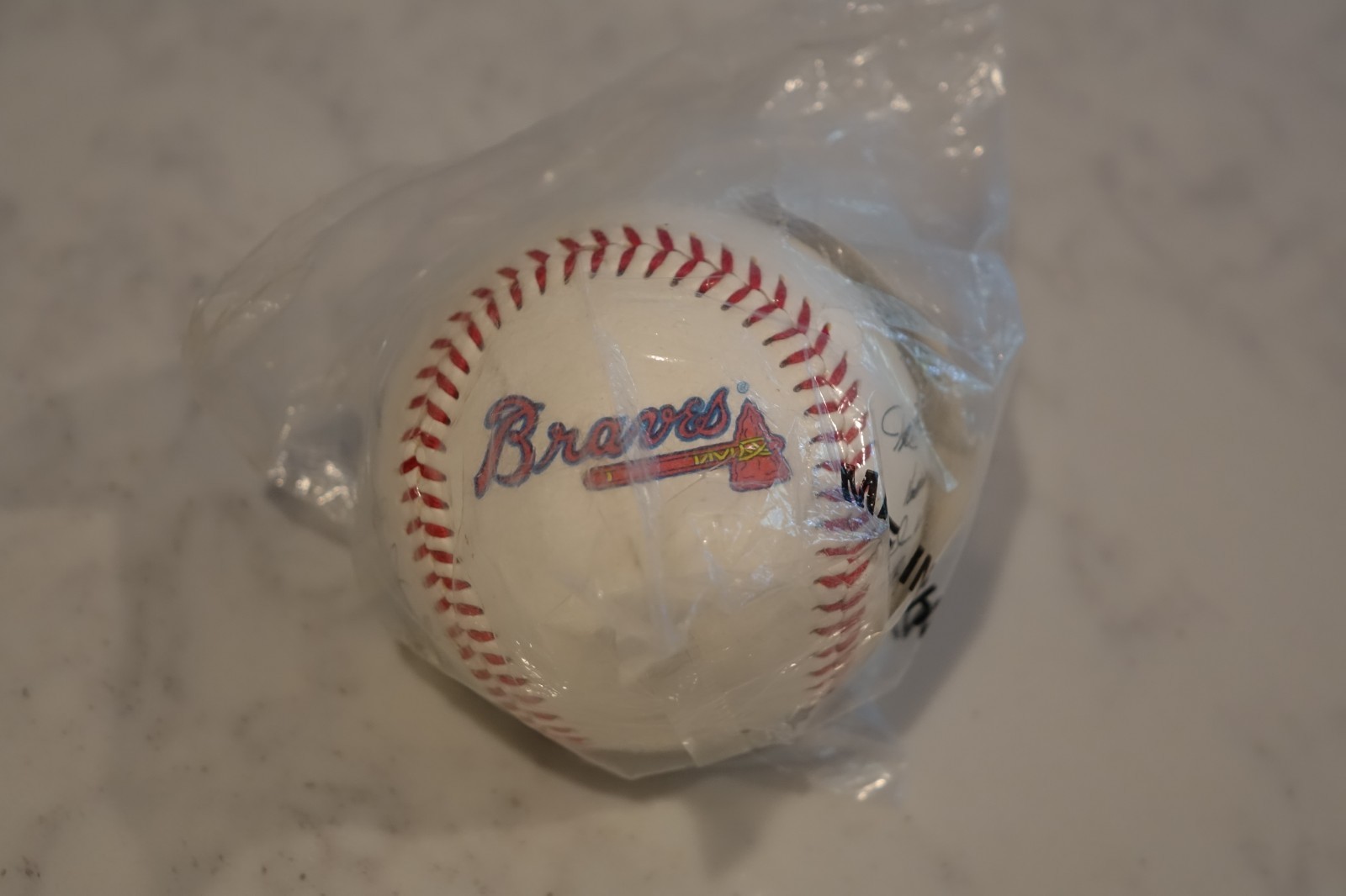 1994 Atlanta Braves Baseball Team Stamped Autograph Ball - New/Sealed ...