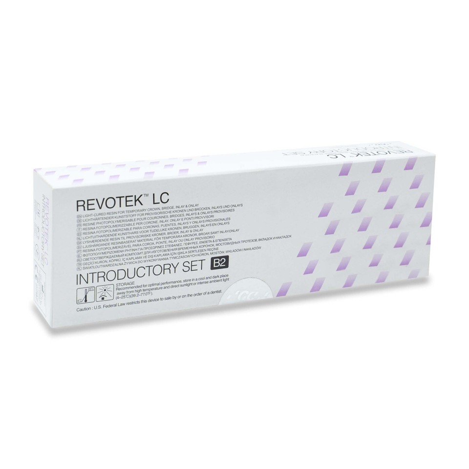 GC REVOTEK LC Light-Cured Composite Resin for Temporary Restorations ...