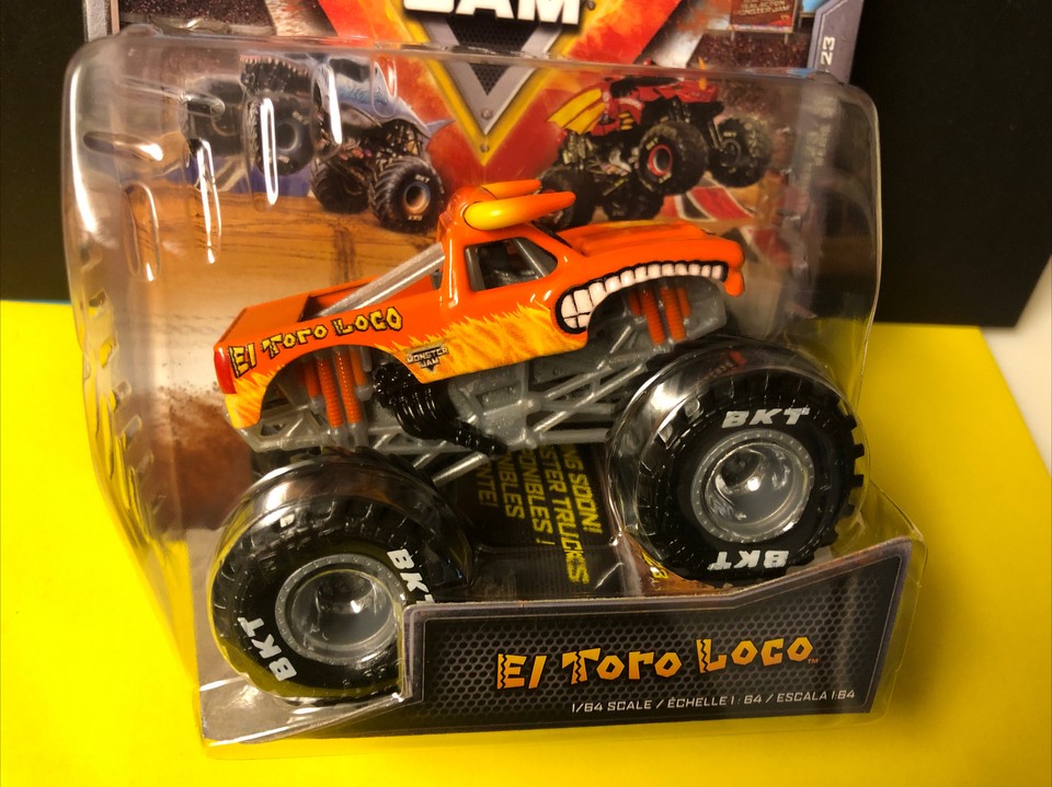 SPIN MASTER MONSTER JAM SERIES 23 EL TORO LOCO HEAVY METAL 1/64 CHASE ...