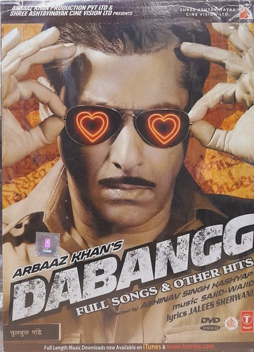 Dabangg Full Songs & Other Hits Bollywood Hindi Songs DVD | eBay