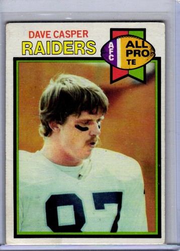 Dave Casper Topps 1979 Topps Cream Colored Back #460 | eBay