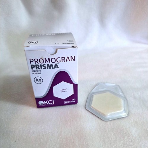 Promogran Prisma Matrix AG 4.34” MA028 New Box of 10 + 1 extra Exp date ...