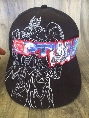 Transformers Cap Snapback Optimus Prime Hat Silver Knight Visor #17 | eBay