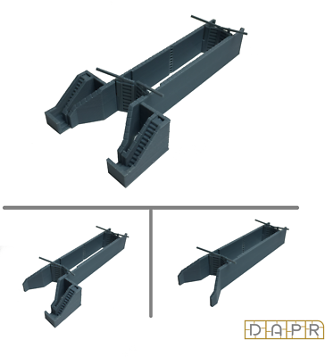 DAPR-N Gauge Model Railway Scenery Building Kit - Narrow Boat Canal ...