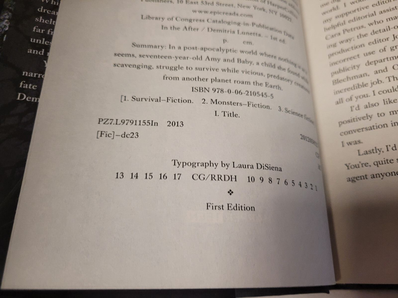 In the After by Demitria Lunetta (2013, Hardcover) for sale online | eBay