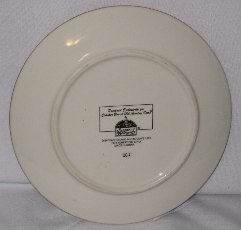 Chicken Collector Plate by Susan Winget Exclusively for Cracker Barrel ...