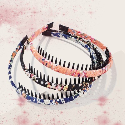 Hair Bands Hairband Comfy Teeth Comb Hair Hoop Headbands Resin Fashion ...