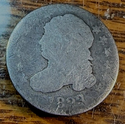 1823 Capped Bust Dime Scarce Original AG CHRC | eBay