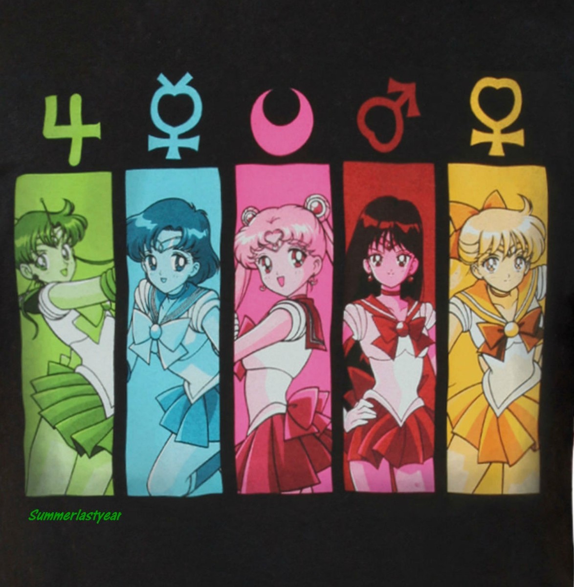 Sailor Scouts Symbols