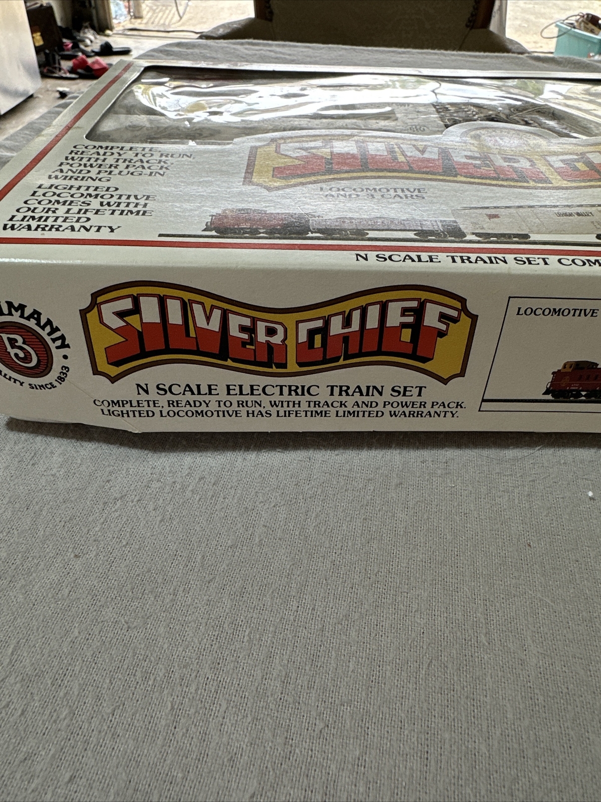 Bachmann Silver Chief Train Set with Box | eBay