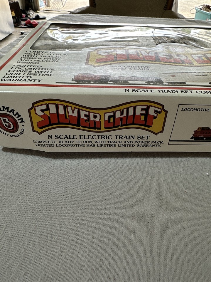 Bachmann Silver Chief Train Set with Box | eBay