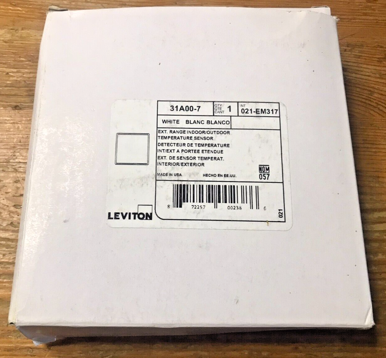 HAI Leviton 31A00-7 Indoor Outdoor Temperature Sensor New Open Box | eBay