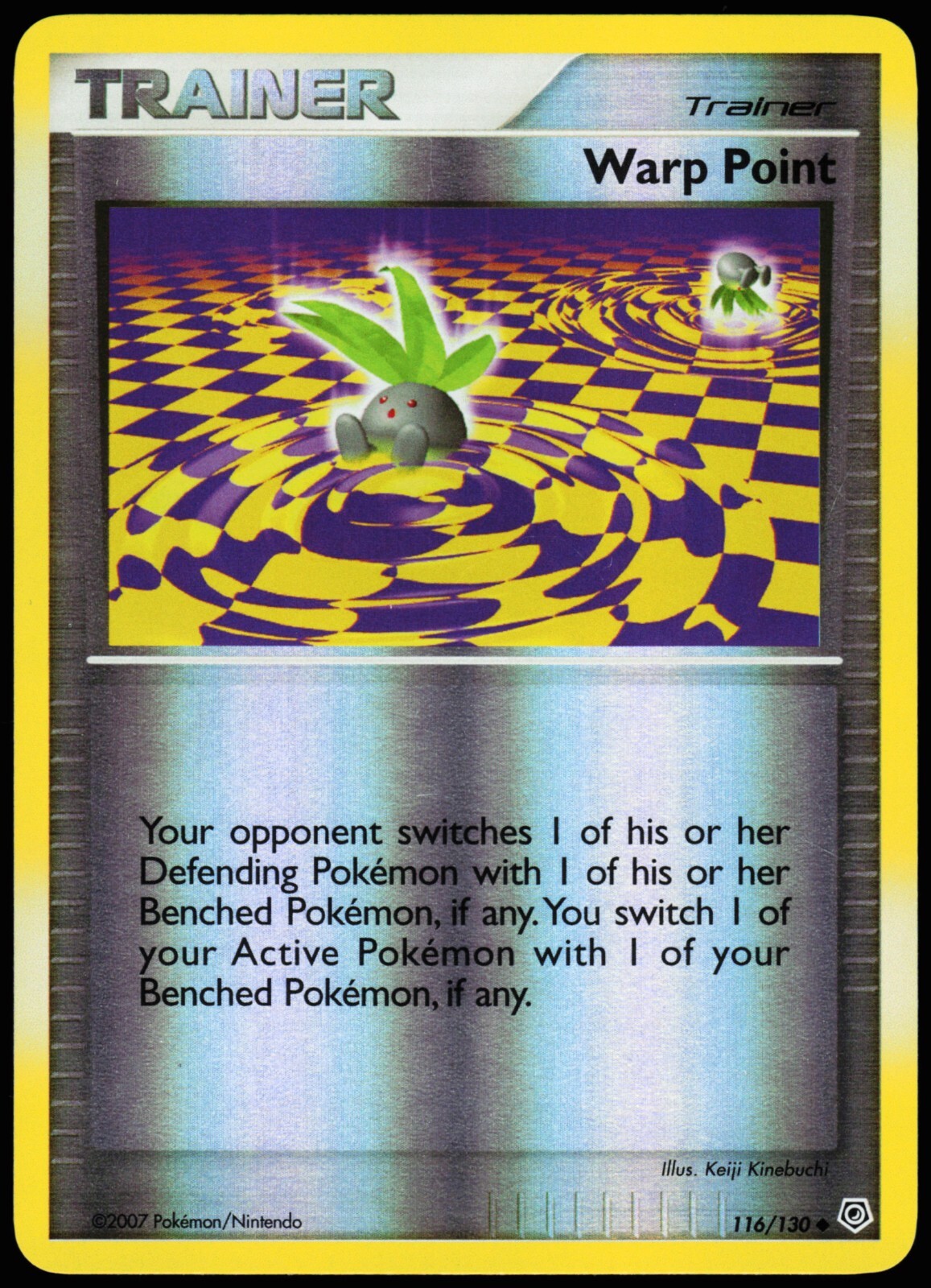 Pokemon Warp Point 84/100 EX Crystal Guardians Stamped Holofoil Rare NM ...