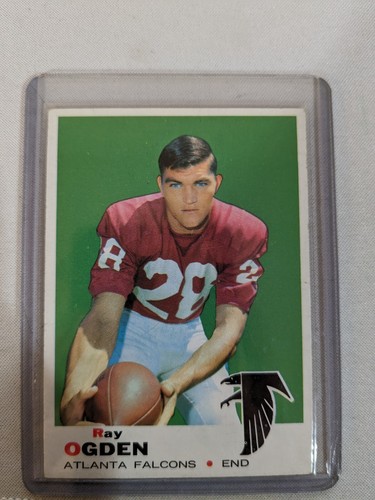 1969 Topps - #206 Ray Ogden falcons card, very good condition | eBay