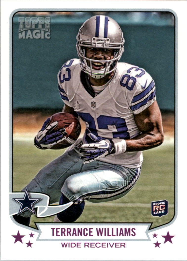 2013 Topps Magic Football Card #93 Terrance Williams Rookie | eBay