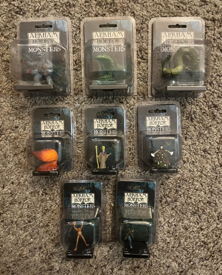 Arkham Horror Miniatures - New - set of 19 Monsters | eBay