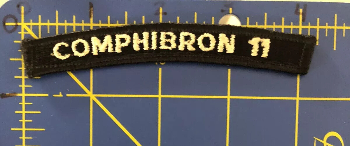 Vintage COMPHIBRON 11 Patch Commander Amphibious Squadron US Navy ...