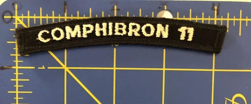 Vintage COMPHIBRON 11 Patch Commander Amphibious Squadron US Navy ...